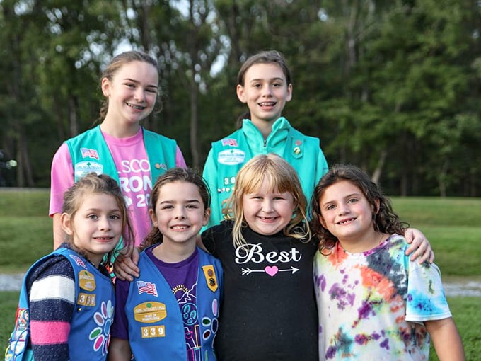 Scout troops gather for movie night, creating memories that'll outlast any superhero franchise or animated sequel.