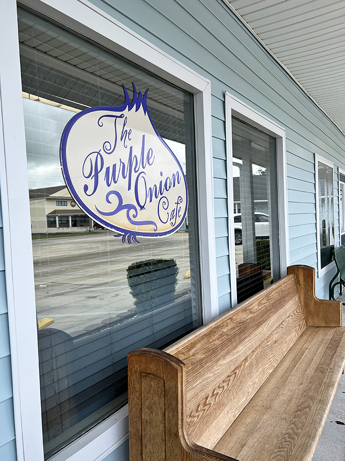 That wooden bench outside isn't just seating&mdash;it's where friendships form while waiting for tables, united by the promise of excellent food.