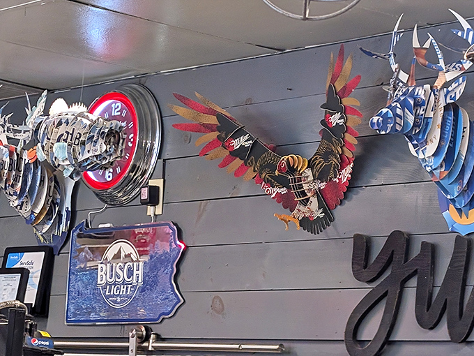 Wall d&eacute;cor that celebrates Pennsylvania's hunting heritage. These aren't just decorations; they're conversation starters for the morning crowd.