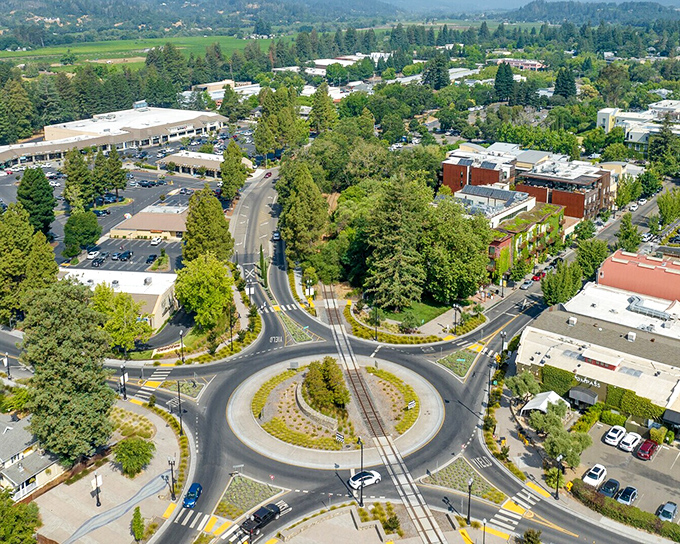 Wine country sophistication meets small-town warmth in Sonoma County's crown jewel.