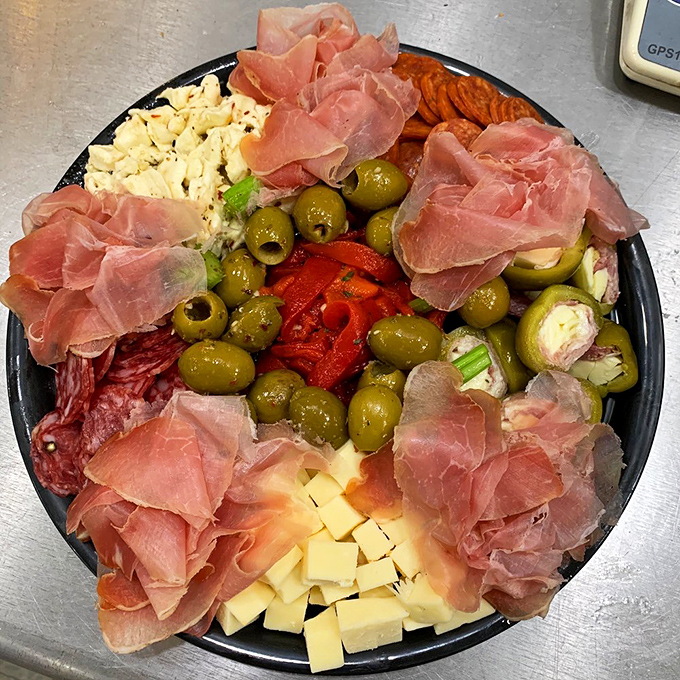 This antipasto platter is what Italian food dreams are made of&mdash;a colorful canvas of meats, cheeses, and olives.