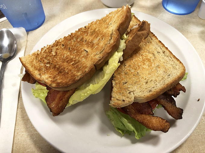 The BLT&mdash;proof that sometimes the classics endure for a reason. This sandwich isn't trying to reinvent the wheel, it's just making it delicious.