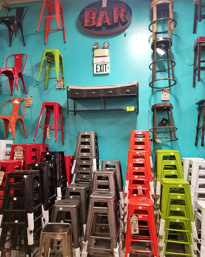 Bar stools ready to turn your kitchen counter into the neighborhood's most popular happy hour spot.