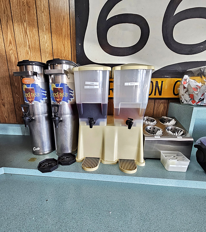 Self-serve drinks&mdash;a beautiful American tradition where you're the master of your ice-to-soda ratio destiny. Freedom never tasted so refreshingly uncomplicated.