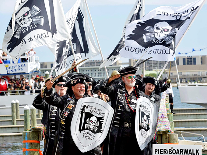 The Billy Bowlegs Pirate Festival brings swashbuckling energy to the harbor. Where respectable citizens don eye patches and nobody questions their life choices.