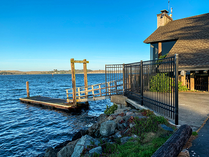 Where boats rest after a hard day's work &ndash; this little dock might not look like much, but it's the gateway between ocean bounty and your dinner plate.