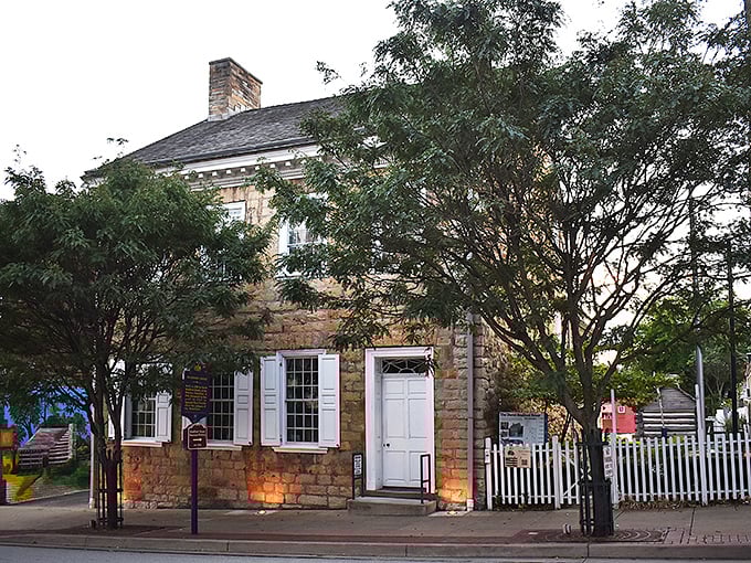 This historic stone house museum offers a glimpse into Bradford's past, standing proudly as if to say, "I've seen some things."