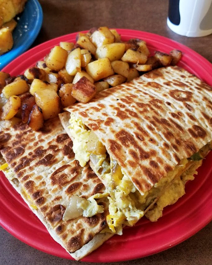 The Breakfast Veggie Flatbread proves that morning innovation and tradition can coexist deliciously on one plate.