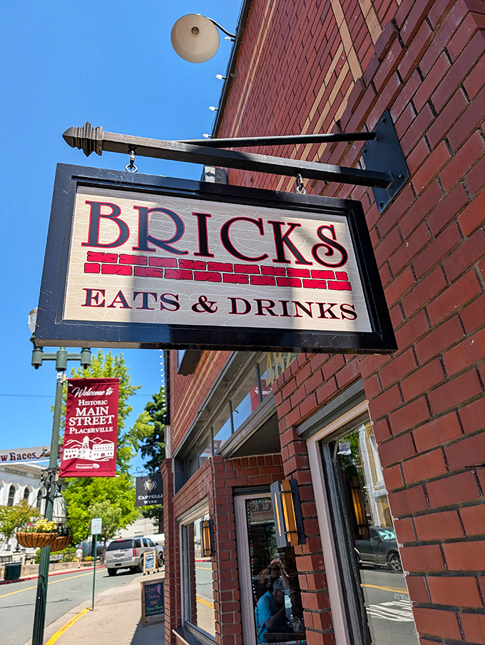 Bricks Eats & Drinks occupies a historic building on Main Street, where craft cocktails and local cuisine prove small-town living doesn't mean sacrificing sophisticated tastes.
