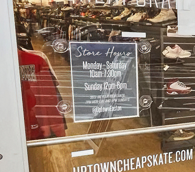 Store hours that accommodate both early birds and night owls. The thrift gods are generous with their bargain-hunting windows of opportunity.