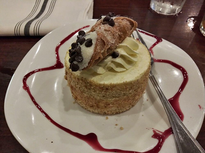 Dessert that strikes the perfect balance between "I couldn't possibly" and "Well, maybe just a bite"—before you know it, your fork has committed fully.