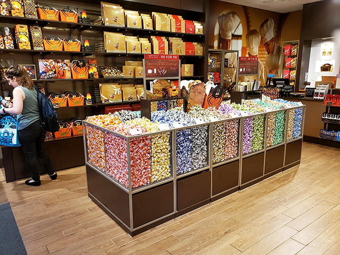 This candy paradise offers a sugar rush to fuel your shopping marathon &ndash; because bargain hunting requires serious energy reserves.