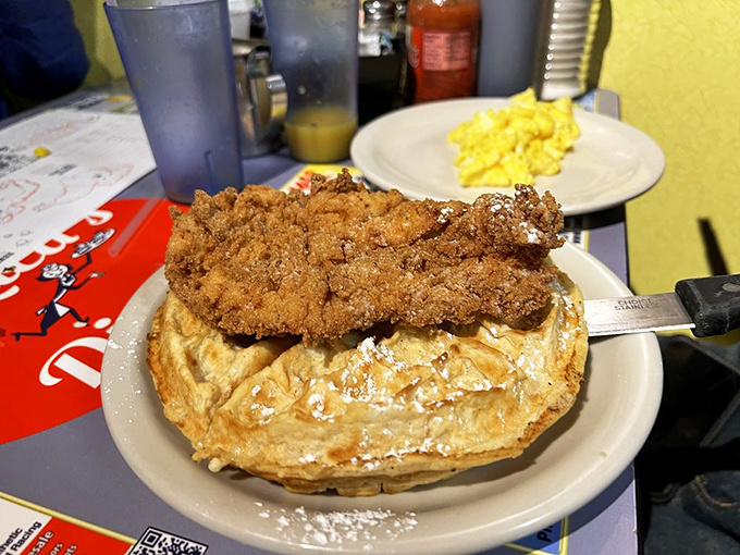 Chicken and waffles: The breakfast-lunch hybrid that proves some of history's best ideas came from asking "What if we combined these two amazing things?"