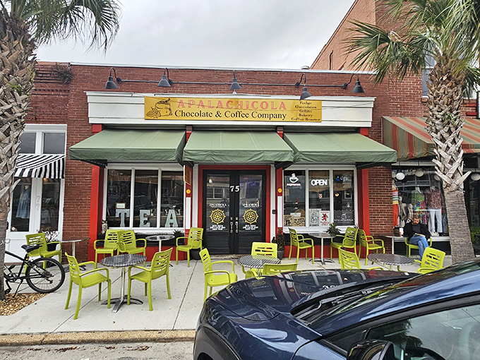 The Apalachicola Chocolate & Coffee Company offers the perfect pick-me-up in a setting so quaint it makes chain caf&eacute;s seem soulless by comparison.