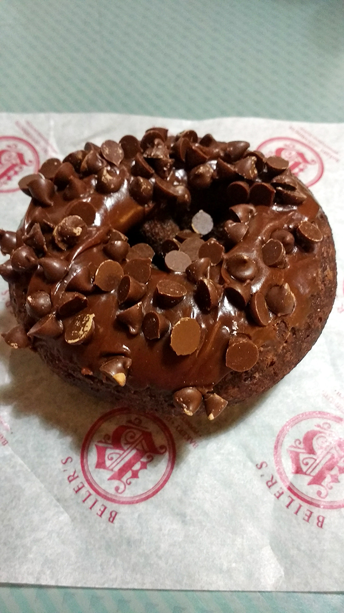 Chocolate on chocolate on chocolate&mdash;because sometimes more is exactly right. This donut doesn't just satisfy cravings; it silences them completely.