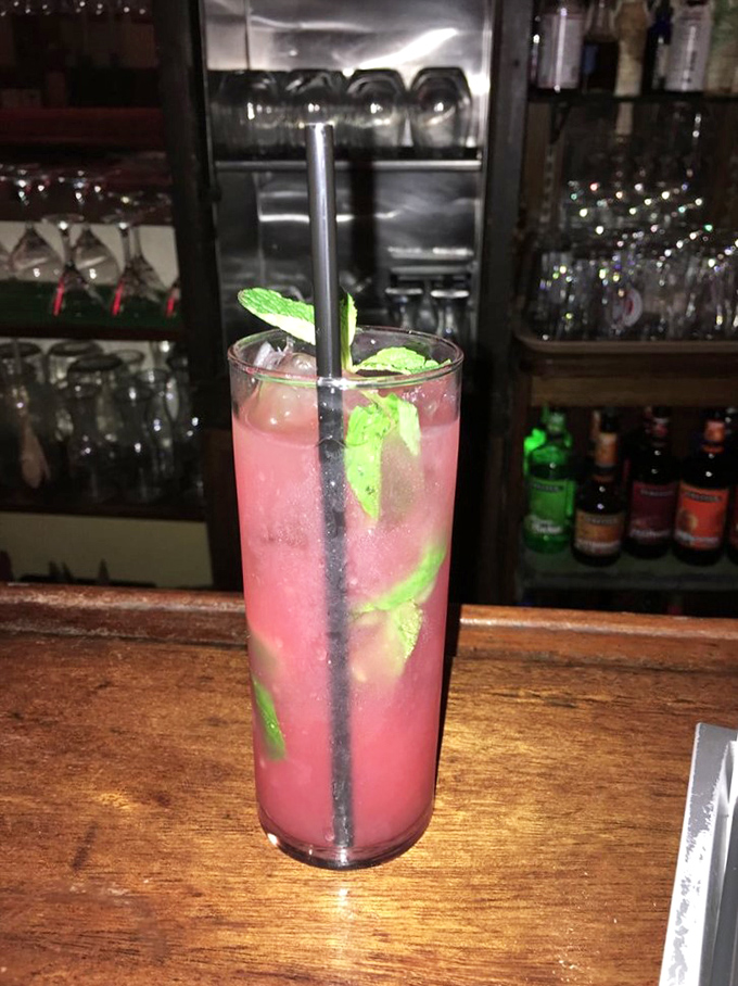 This isn't just a pink drink &ndash; it's summer in a glass, with mint leaves standing guard over refreshment that demands a second round.