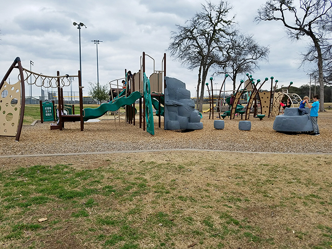 Even the playground in Granbury has character&mdash;a place where Texas-sized imagination meets good old-fashioned outdoor fun.