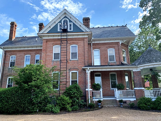 This beautifully restored brick home with its welcoming front porch embodies Southern hospitality &ndash; you can almost smell the sweet tea being poured.