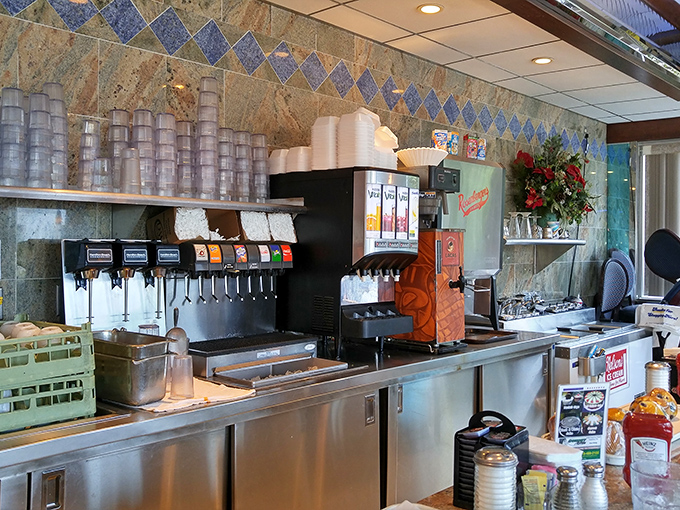 Behind every great diner is a well-orchestrated kitchen and drink station, the command center where breakfast dreams become delicious reality.