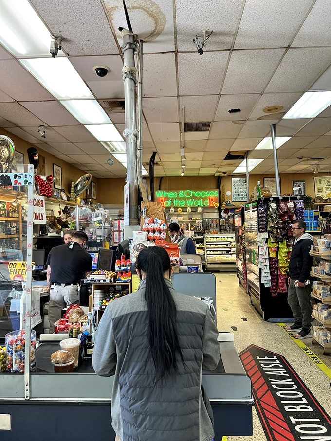 The checkout line&mdash;a final test of willpower as you inch toward sandwich nirvana. The anticipation is part of the experience.