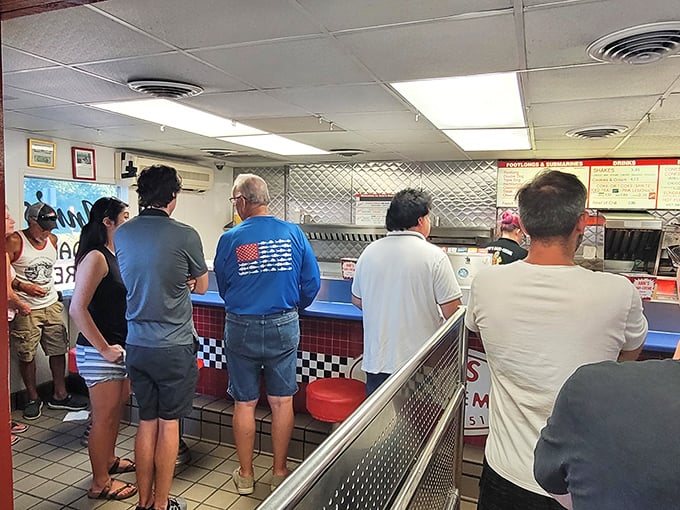 The daily parade of devoted customers proves that word-of-mouth remains the most powerful advertising in America.