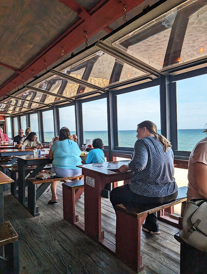 Ocean views that upstage even the most delicious meal&mdash;nature's dinner theater where dolphins occasionally make cameo appearances between courses.