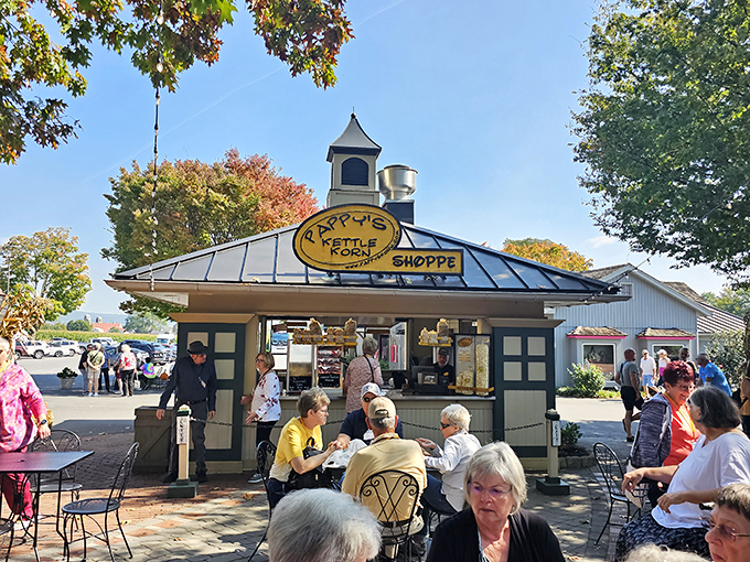 Rapp's Korn Shoppe offers additional treats for visitors, proving this farm knows how to draw a crowd in any season.