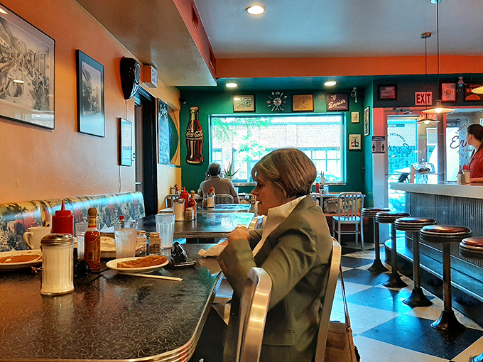 Even in the quieter moments, Ernie's maintains that perfect diner energy &ndash; a place where regulars and first-timers alike feel instantly at home.