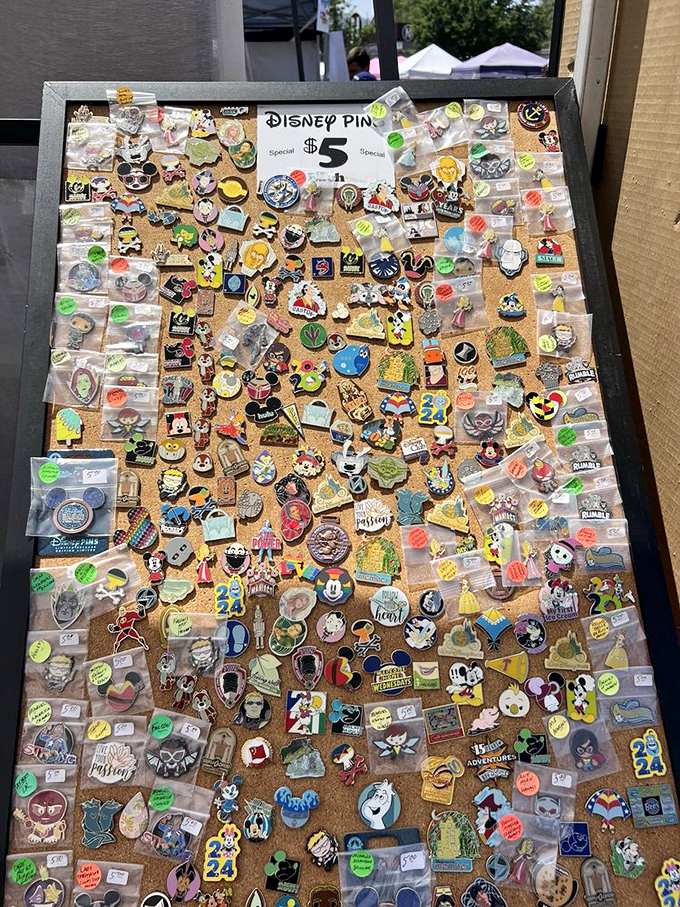 Disney pin paradise for collectors and nostalgic souls alike. That rare Dumbo pin might just be the missing piece in someone's obsession.