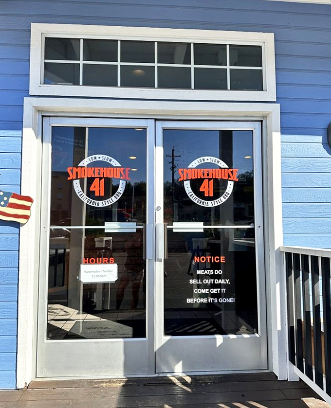 The entrance says it all: "Meats DO sell out daily, come get it before it's gone!" &ndash; words that separate casual diners from true believers.