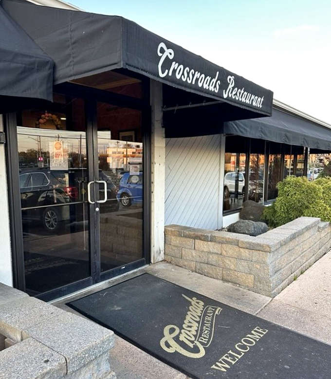 The entrance promises exactly what awaits inside – unpretentious welcome, honest food, and a place where everybody might just know your name.