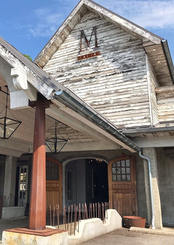 The entrance that transforms "just dinner" into "remember that amazing night in Chagrin Falls?"
