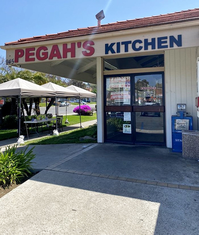 The entrance to breakfast paradise &ndash; cross this threshold and leave your diet resolutions at the door.