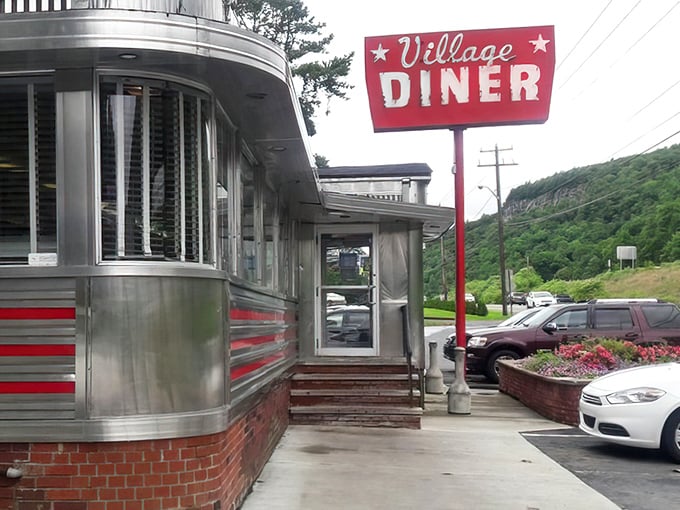 That curved glass corner window isn't just architectural flair&mdash;it's a fishbowl into a world where calories don't count and coffee is always brewing.