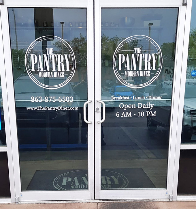 The entrance promises breakfast, lunch, and dinner from 6 AM to 10 PM daily &ndash; basically whenever your stomach starts making those embarrassing noises.