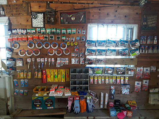 A fisherman's paradise – where every lure, line and tackle tells a story of the one that didn't get away.