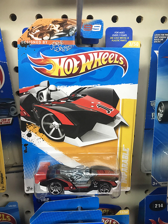 Mint-condition Hot Wheels packaging preserves childhood dreams in pristine condition, reminding us that some toys are too special for actual playing.