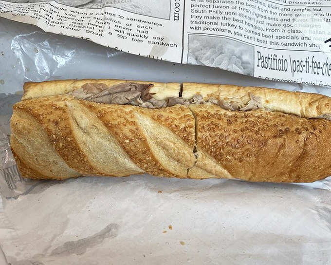 This sandwich doesn't just satisfy hunger&mdash;it creates memories. The kind you'll reference years later: "Remember that roast pork from Pastificio?"