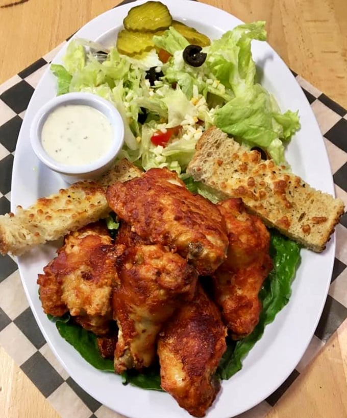 These wings aren't just hot&mdash;they're life-affirming. Served with a side salad to maintain the illusion that you're making healthy choices.