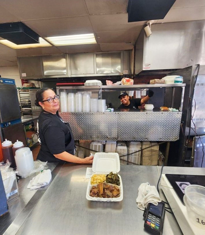 Where the magic happens&mdash;a glimpse into the kitchen that transforms humble cuts into objects of culinary devotion.