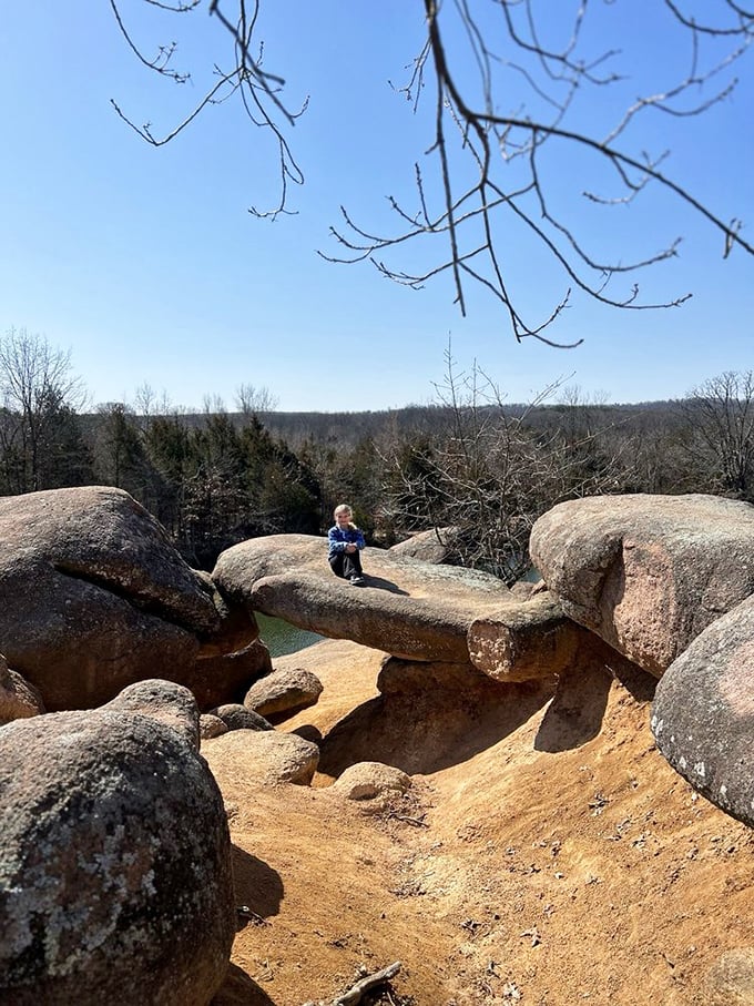 A geological family reunion where every boulder has a story, and they've been catching up for about a billion years.