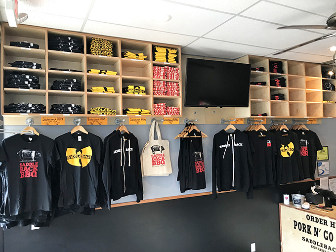 Merchandise that lets you wear your meat loyalty with pride. Because some barbecue experiences deserve to be commemorated in cotton.