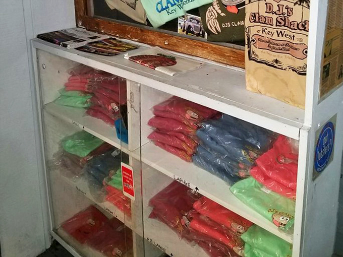 Merchandise that lets you take home the memory, if not the taste. The cartoon clam mascot has achieved the rare status of souvenir-worthy icon.