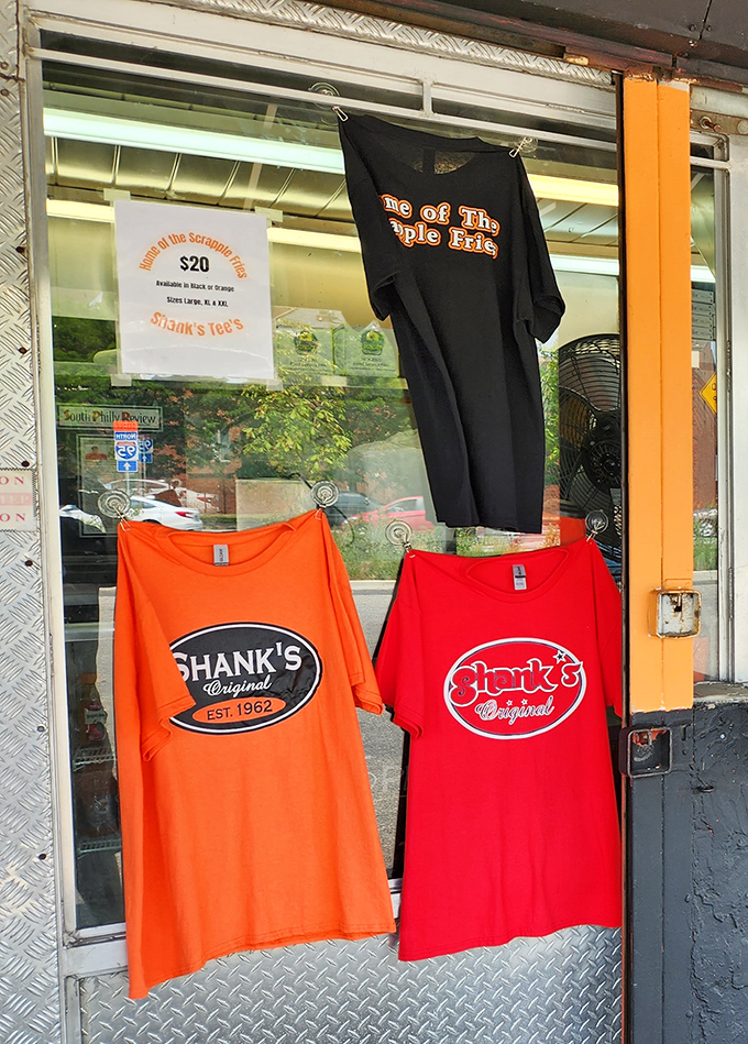 True fans don't just eat the sandwiches &ndash; they wear their loyalty. Shank's merchandise: the souvenir that actually means something.