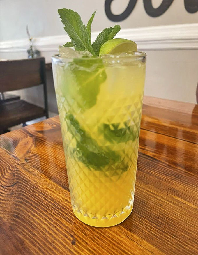This isn't just a mojito &ndash; it's summer in a glass, where mint leaves and lime throw the kind of party your taste buds will talk about for days.