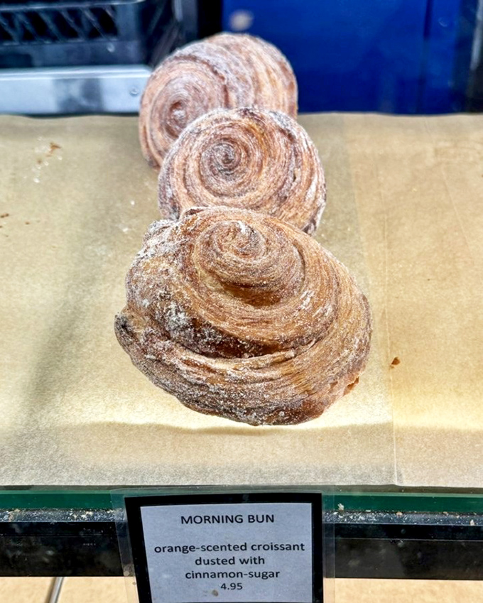 Morning buns that look like they've been crafted by pastry wizards&mdash;orange-scented spirals of happiness dusted with cinnamon-sugar magic.