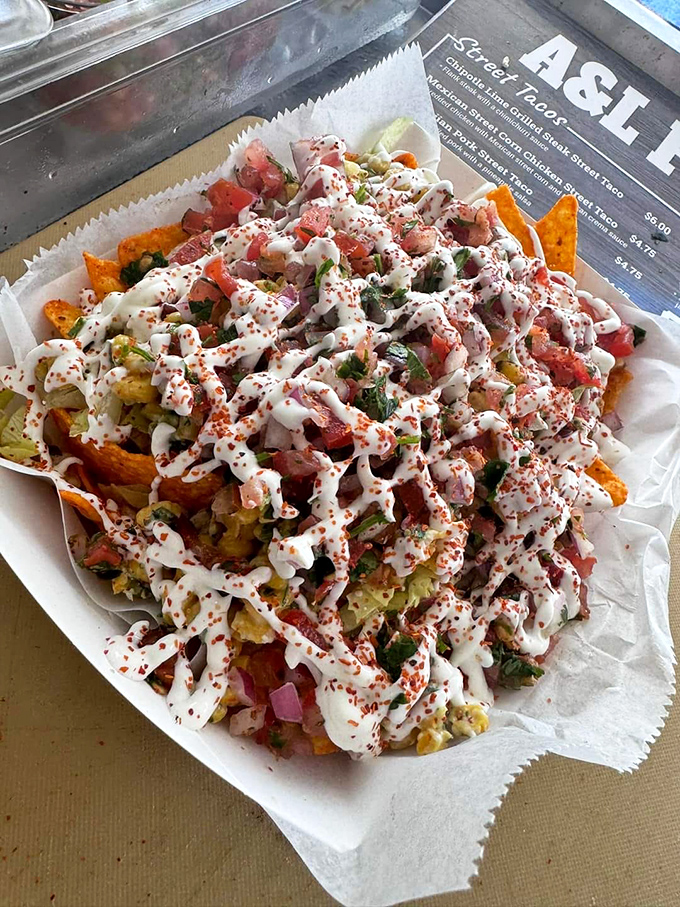 These loaded nachos prove Crabill's isn't just a one-trick pony. When they decide to venture beyond burgers, they still hit it out of the park.