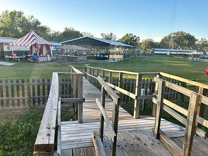 Special events throughout the year transform the grounds into festive gathering spaces, where the community celebrates its railroad heritage.