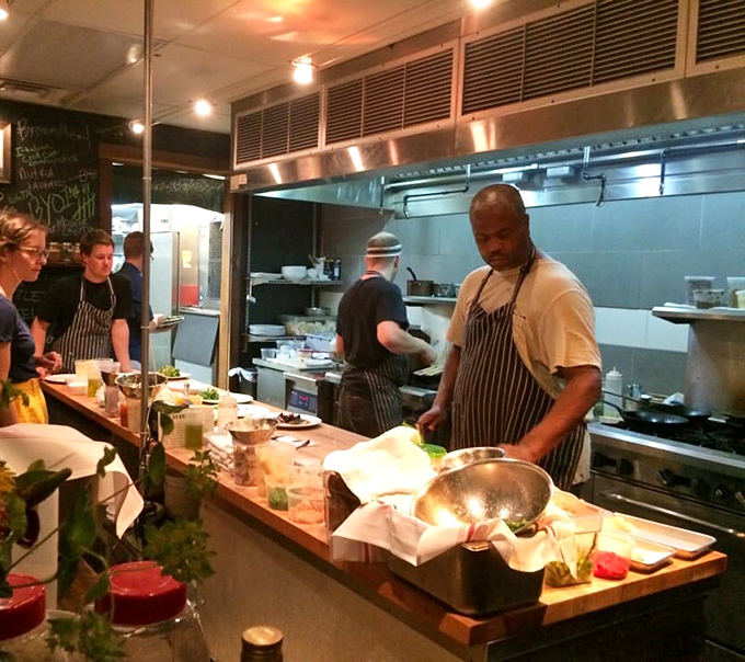 Where the magic happens&mdash;chefs in their natural habitat, crafting dishes with the focus of neurosurgeons and the creativity of jazz musicians.