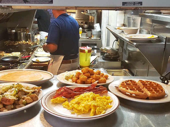 The kitchen ballet where spatulas dance and orders sing &ndash; culinary theater at its finest.